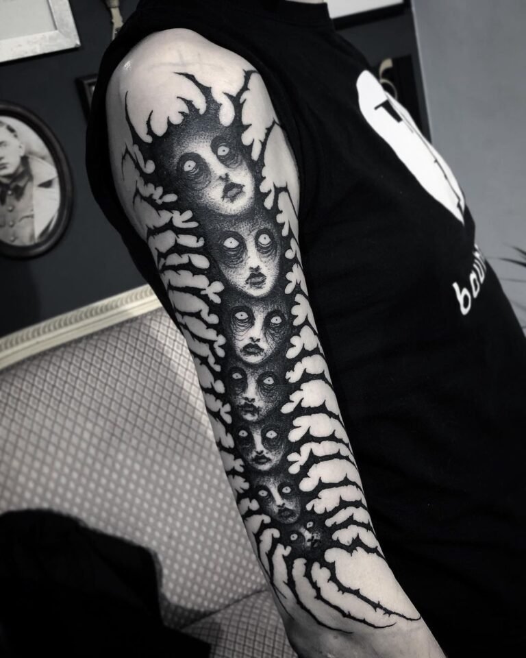 The Best Horror-Themed Tattoo Ideas That Will Haunt Your Skin
